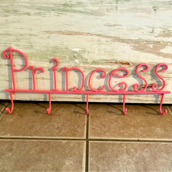 Wall Decor | Metal Princess Wall Hanger | Poshmark